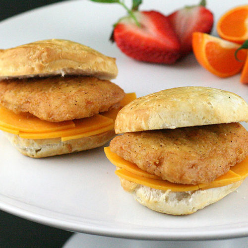 Honey Mustard Chicken Biscuits - Brakebush