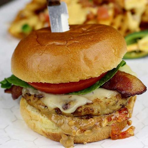 PB&J Bacon Cheese Burger - Brakebush